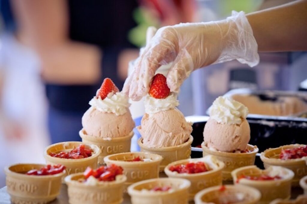 The Iconic Ekka Strawberry Sundae is Back!