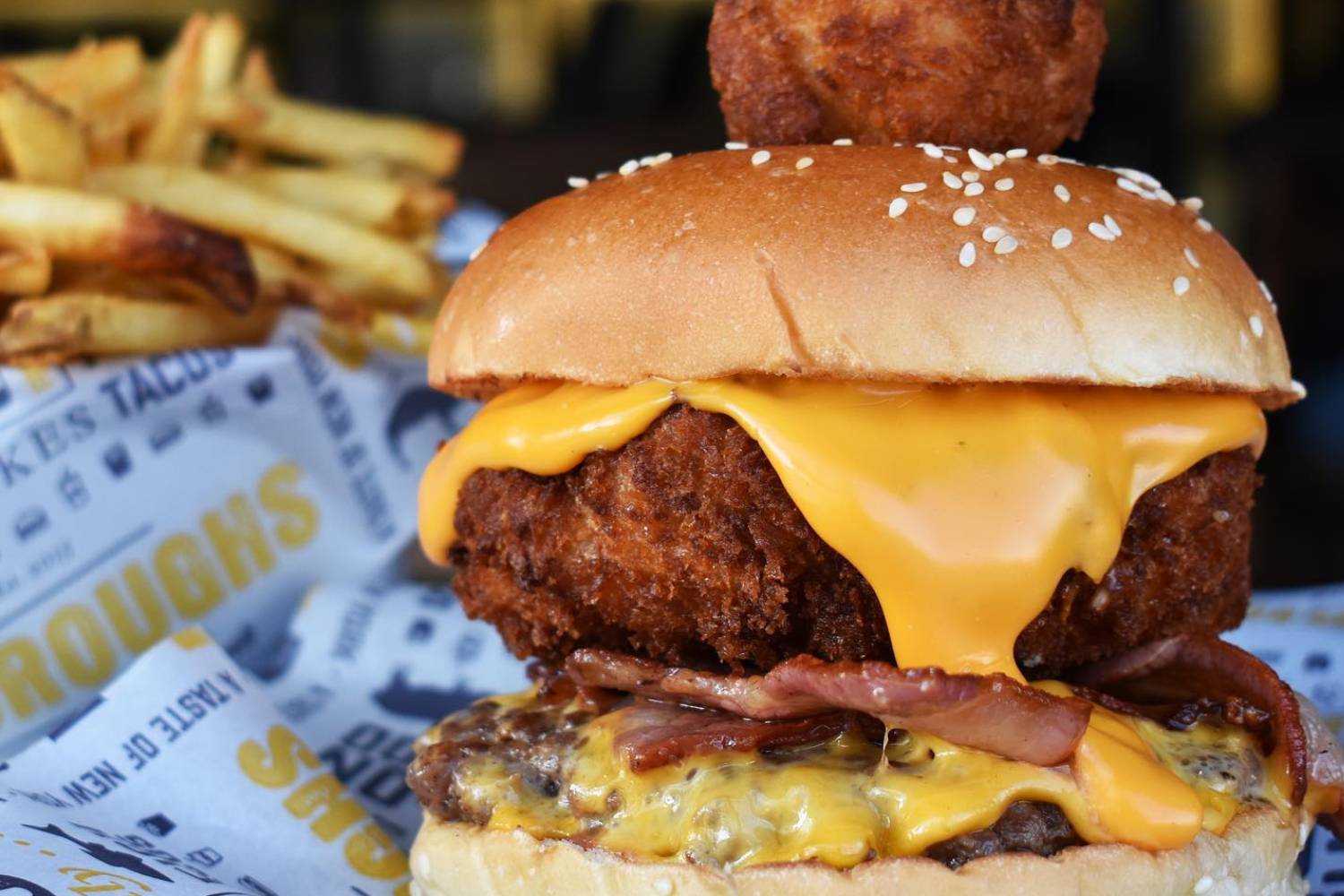 2-4-1 burgers at 5 Boroughs grand opening | Best Of Brisbane